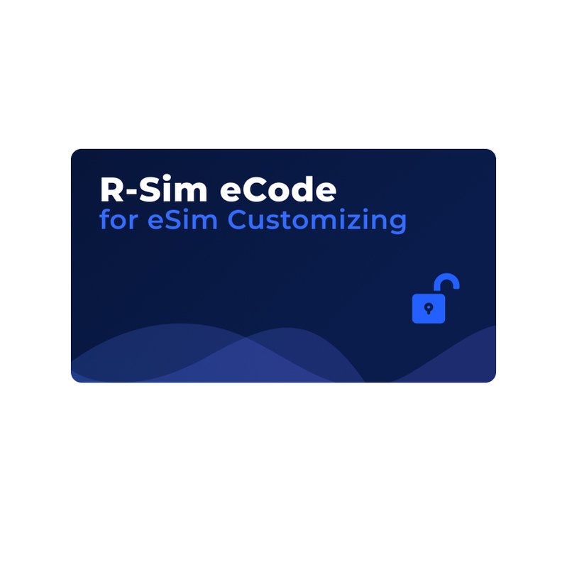 R-Sim eCode for eSim Customizing - GsmServer