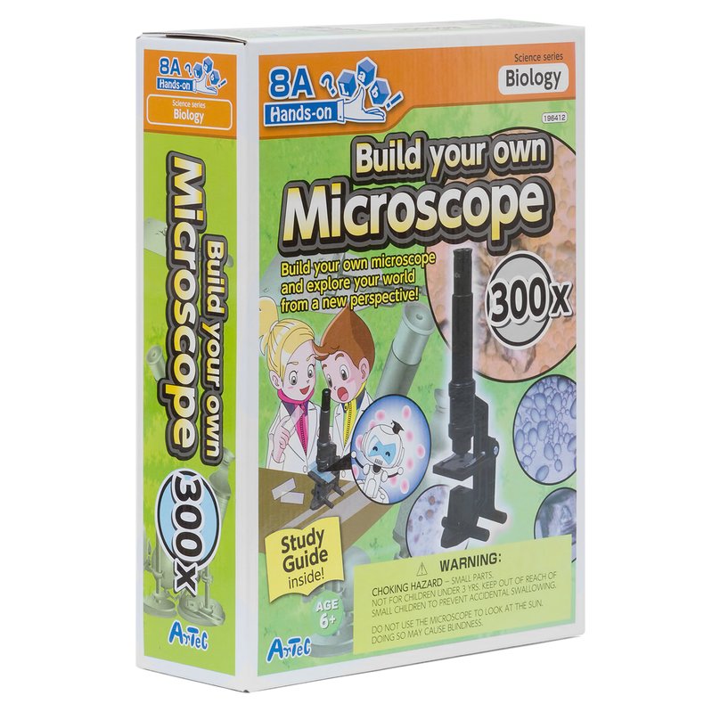 ArTeC Hands-on Lab Build Your Own Microscope - Toys4brain – STEM Toys